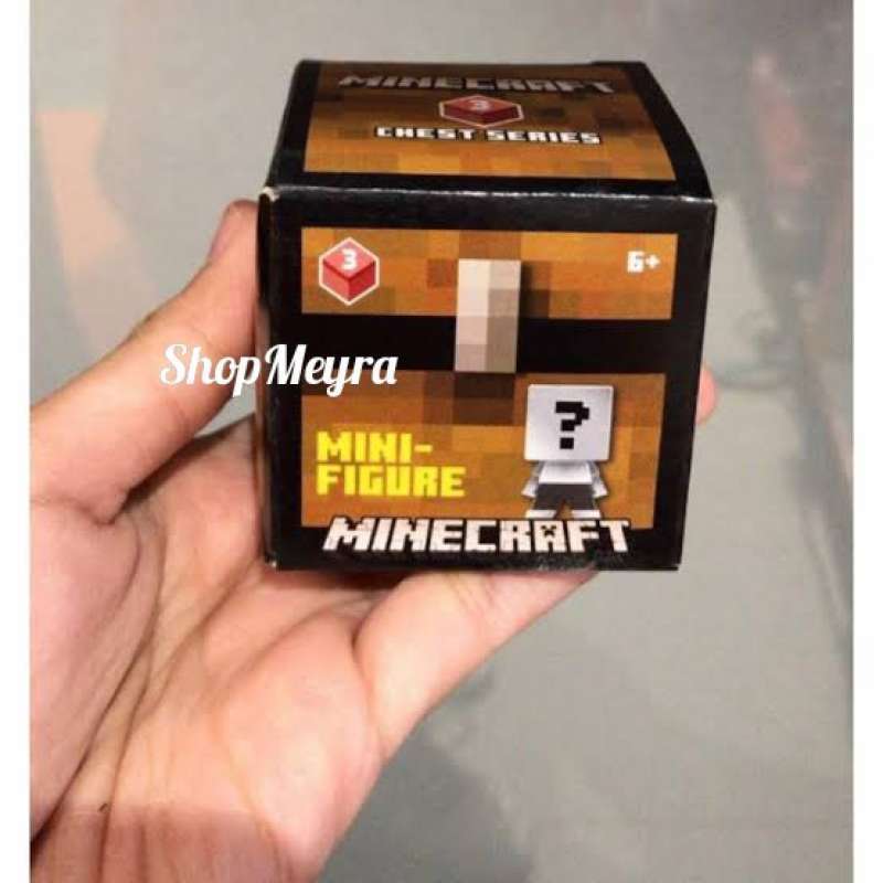 Promo MINECRAFT MINI FIGURE CHEST SERIES 3 - SATUAN - LUTOFIA - S3 Red ...
