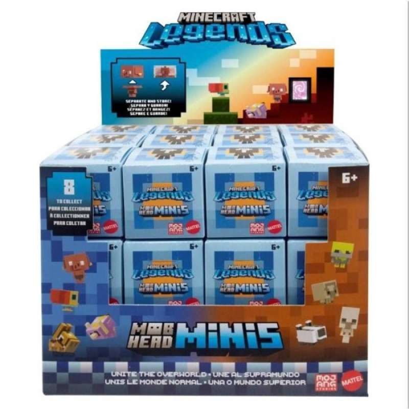 Promo MINECRAFT MINI FIGURE CHEST SERIES 3 - SATUAN - LUTOFIA - S3 Red ...