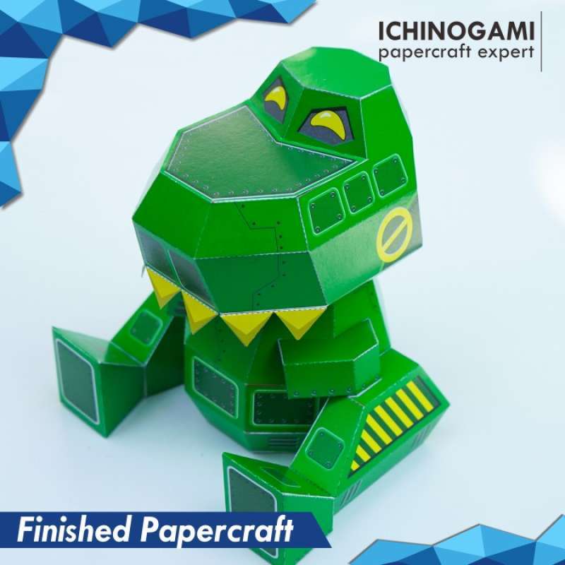 Promo PAPERCRAFT (DIY) ROBO-REX MINIATURE FIGURE - LUTOFIA Diskon 50% ...