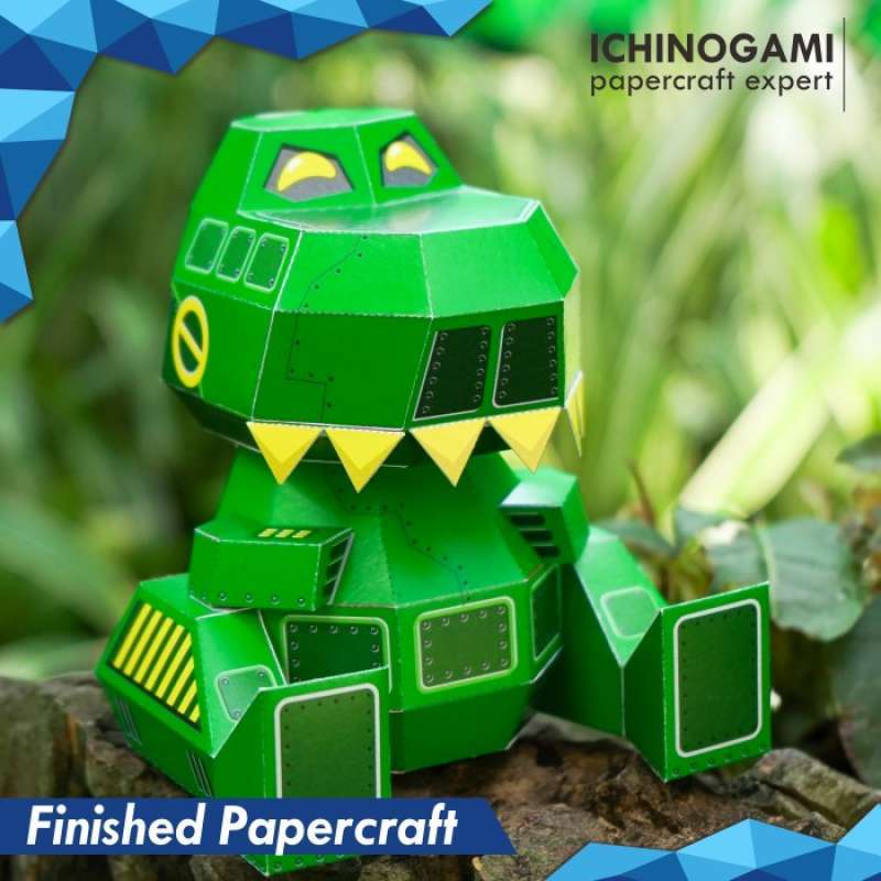 Promo PAPERCRAFT (DIY) ROBO-REX MINIATURE FIGURE - LUTOFIA Diskon 50% ...