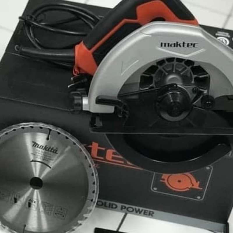 Promo maktec circle saw mesin gergaji kayu listrik triplek circular sirkel Diskon 23% di Seller ...