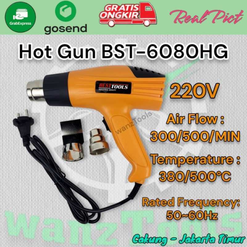 Promo BESTTOOLS Electric Hot Gun Heat Gun Pistol Pemanas - Bonus 2 ...