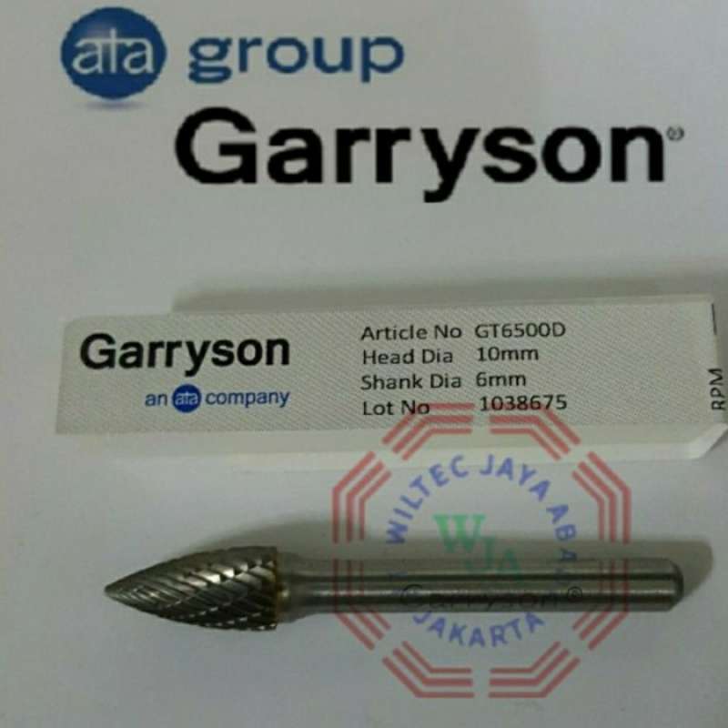 Promo GARRYSON - CARBIDE BURRS ROTARY TUNGSTEN MATA TUNNER GT6500D ...