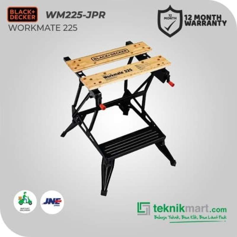 Promo New Black & Decker Work Mate / Meja Kerja Wm225 Diskon 4% di Seller Blark Fly Market ...