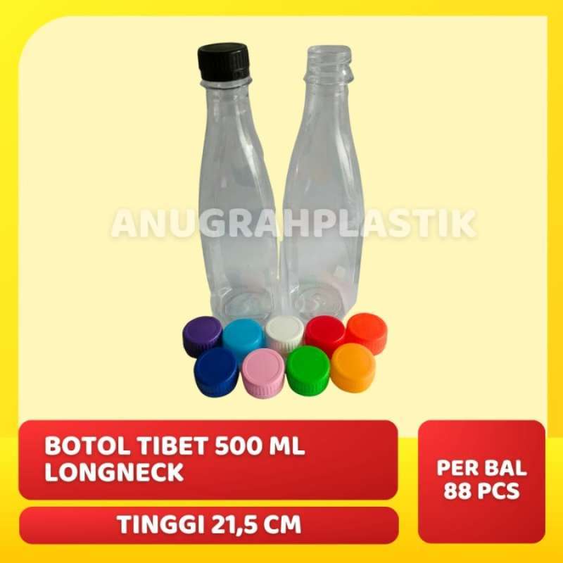 Promo Botol Plastik 500 Ml Botol Tibet Diskon 33% Di Seller Hendrijaya ...