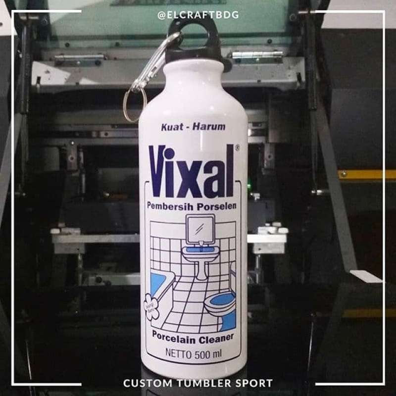 Promo TUMBLER CUSTOM UNIK VIXAL - BOTOL MINUM 500 ML Diskon 33% di ...