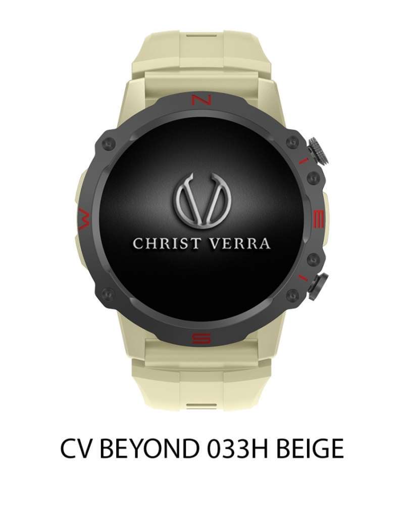 Promo Christ Verra CV BEYOND 3 III Jam Tangan Smart Watch BEYOND3 Beige ...