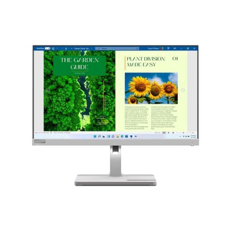 Jual Monitor Led Lenovo L24m-40 24 Ips 1080p Fhd Hdmi Usb-c 75w Full ...