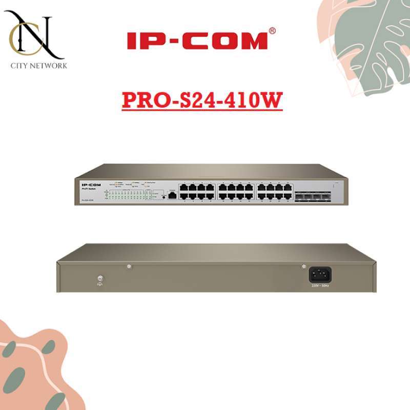 Jual IP-COM Pro-S24-410W ProFi Switch di Seller Citi Network - Mangga Dua Selatan, Kota Jakarta ...