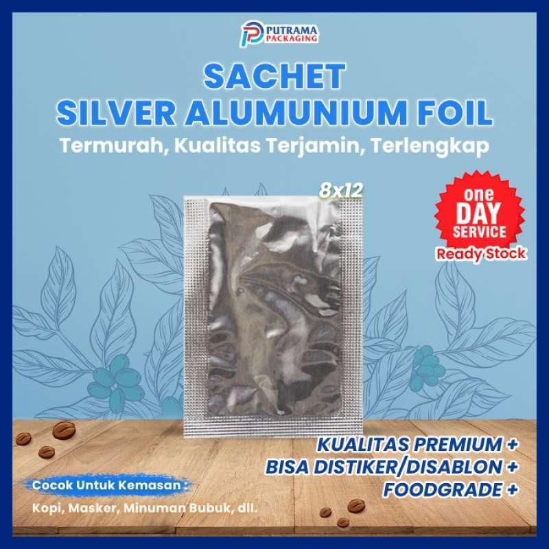 Promo Sachet - Kemasan Aluminium Foil Seal U 8x12 cm Diskon 33% di ...