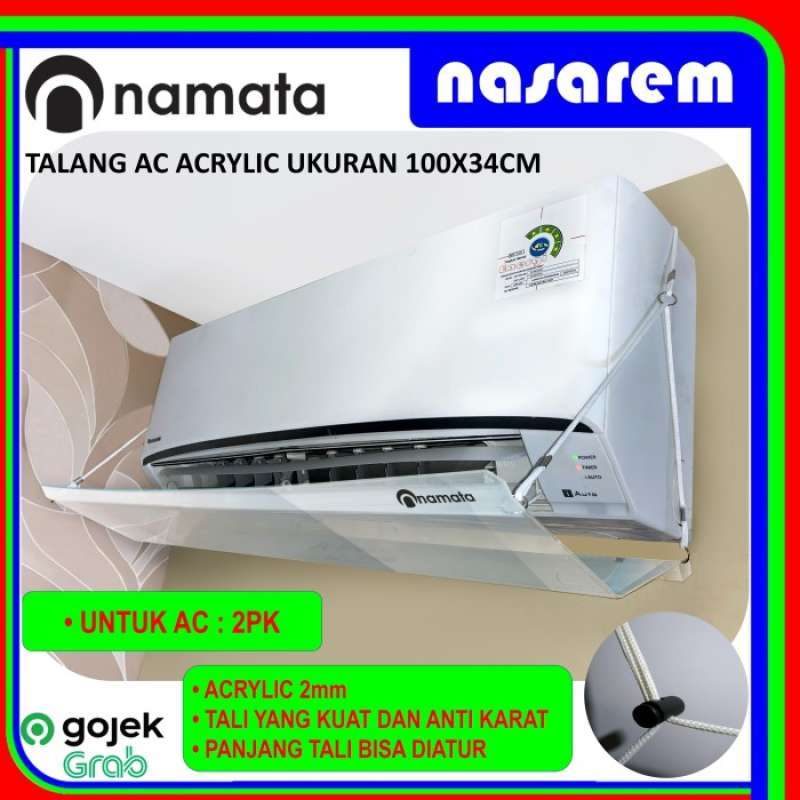Promo Talang Ac/ Reflektor Ac/ Akrilik Ac Namata 100Cm Ukuran 2Pk ...