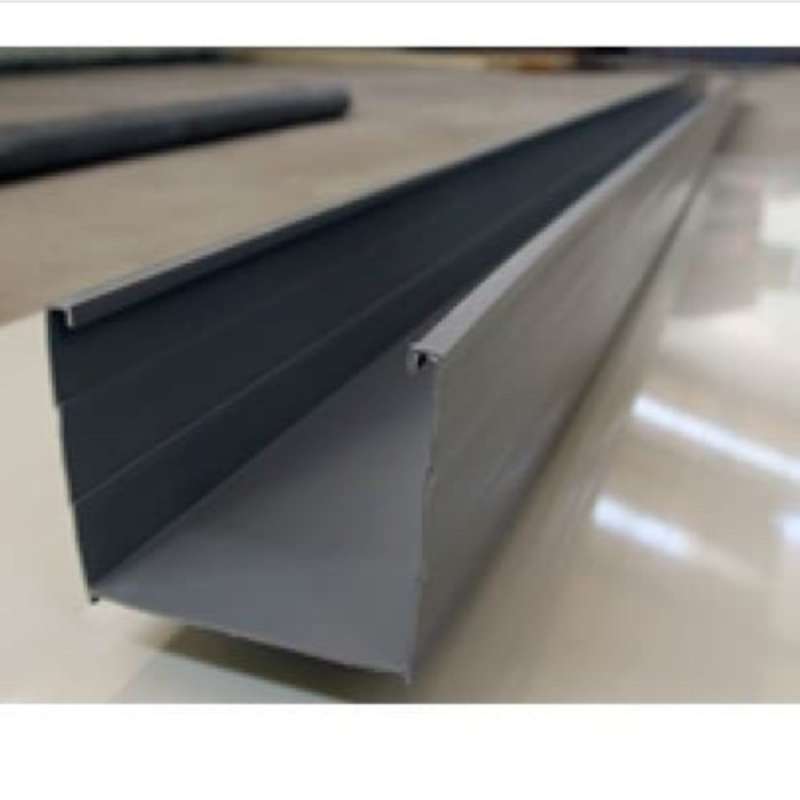 Promo Talang Air Pvc Kotak 8 Inch Maspion Abu Panjang 4 Meter Talang ...