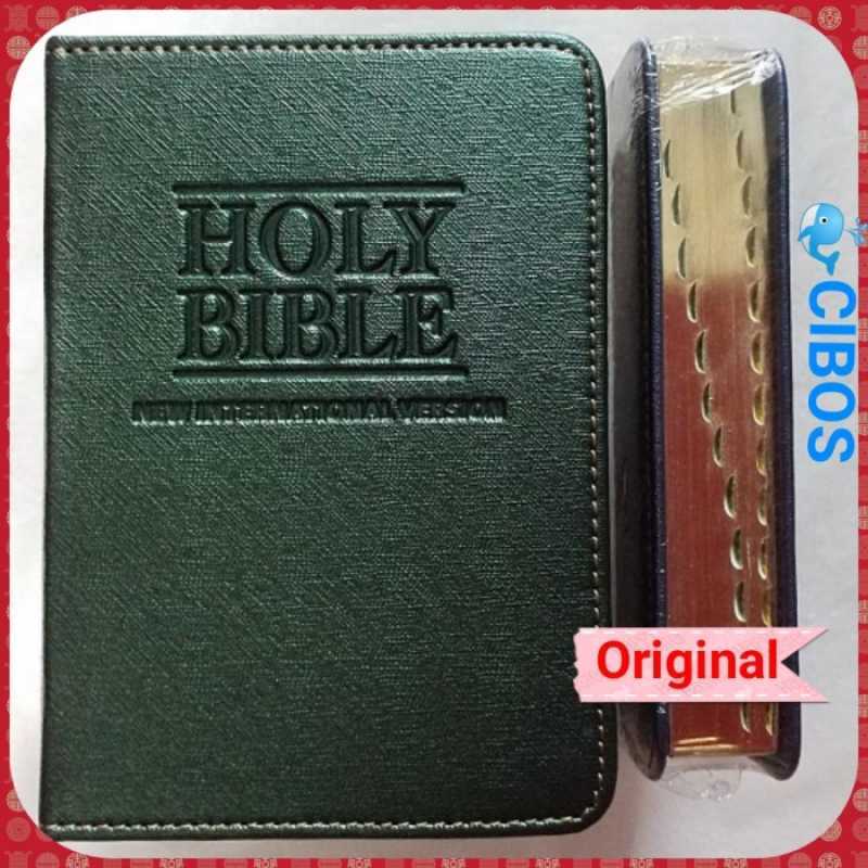 Promo Niv Holy Bible. Alkitab Bahasa Inggris Ukuran Kecil. 034 Ti ...