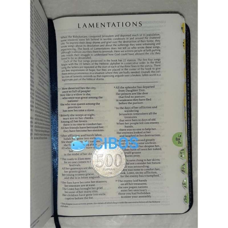 Promo Niv Holy Bible. Alkitab Bahasa Inggris Ukuran Kecil. 034 Ti ...