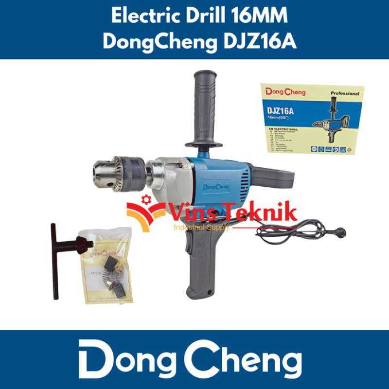 Promo Mesin bor tangan 16mm DJZ16A DONGCHENG DJZ 16 A hammer drill Diskon 23% di Seller Rhmd ...