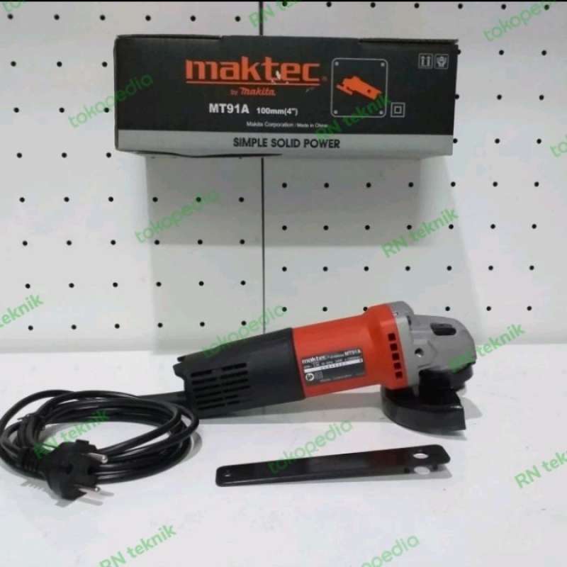 Promo Maktec MT91A / MT 91A Mesin gerinda tangan 4 Diskon 23% di Seller Rhmd - Cengkareng Barat ...