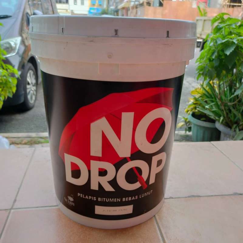 Promo Cat Pelapis No Drop BITUMEN BLACK 20 Kg Nodrop Anti Bocor Diskon ...