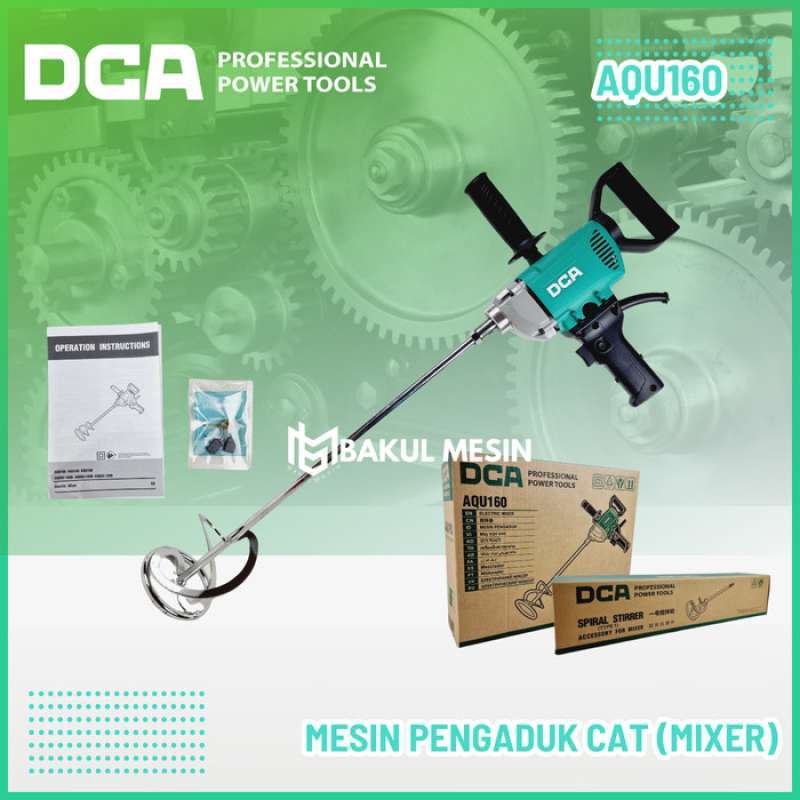 Promo DCA Mixer Cat AQU 160 Mesin Bor Pengaduk Cat AQU160 Diskon 23% di ...