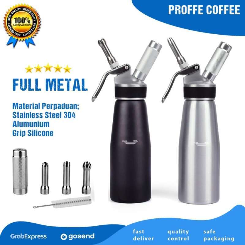 Promo Whipped cream dispenser 500ml WARNA PUTIH, whipping cream ...