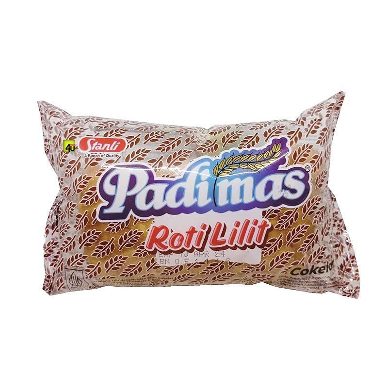 Promo Padi Mas ROTI LILIT - Roti Manis Isi Krim - 60 gr - COKLAT Diskon ...