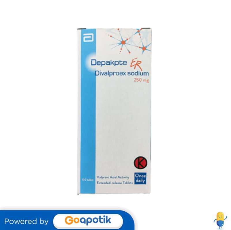 Jual DEPAKOTE ER 250 MG BOTOL 100 TABLET di Seller Apotek Millennial ...