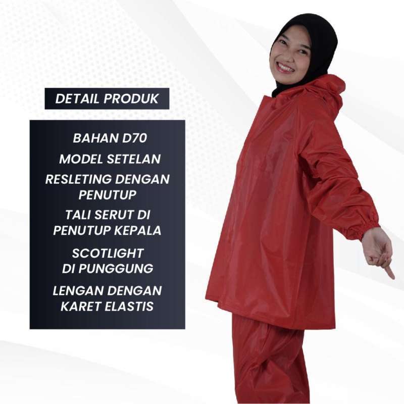 Jual jas hujan Jaket Parasut balon Desain Trendy di Seller OWL STORE ...