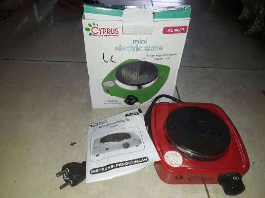 Promo Kompor Listrik Mini 500Watt Kl-0069 Cyprus Diskon 23% di Seller ...