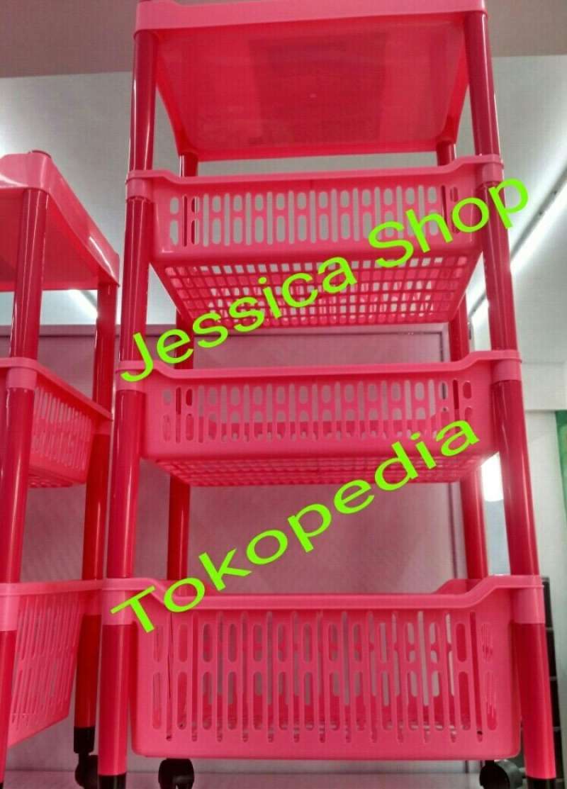 Promo New Rak? Plastik / A-3 Family Rack Lion Star Susun 4 (Gojek ...
