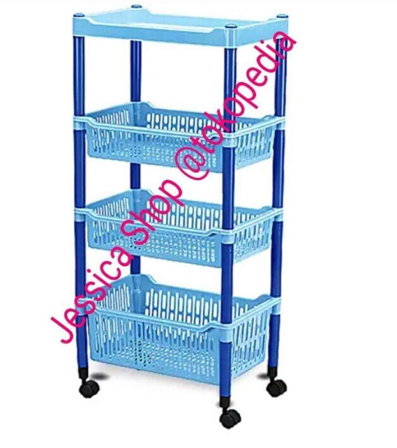 Promo New Rak? Plastik / A-3 Family Rack Lion Star Susun 4 (Gojek ...