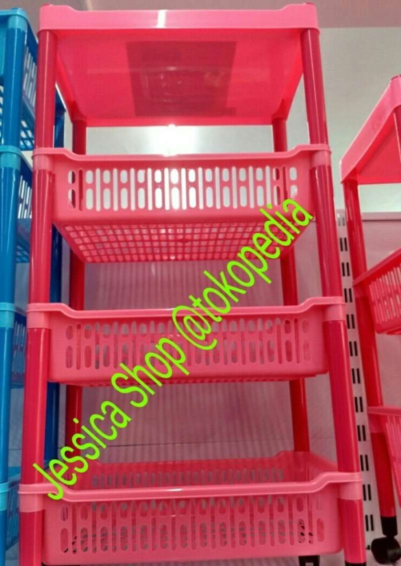 Promo New Rak? Plastik / A-3 Family Rack Lion Star Susun 4 (Gojek ...