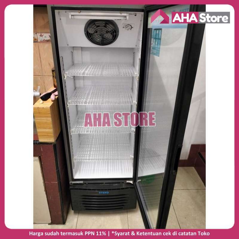 Jual Steko Showcase Kulkas Display Chiller 180 Liter MG-200 MG200 di ...