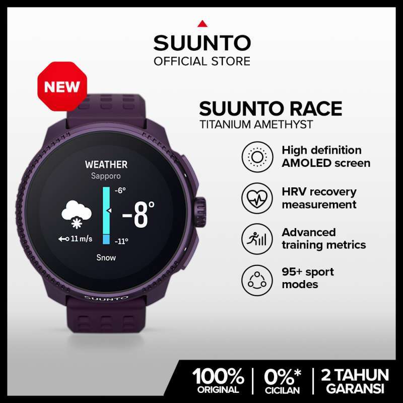 Jual Suunto Race Titanium Amethyst - Ultimate Performance Watch For ...