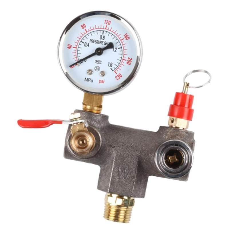 Promo Kompresor Udara Tekanan Saklar Kendali Valve Manifold Regulator ...
