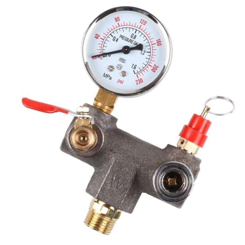 Promo Kompresor Udara Tekanan Saklar Kendali Valve Manifold Regulator ...