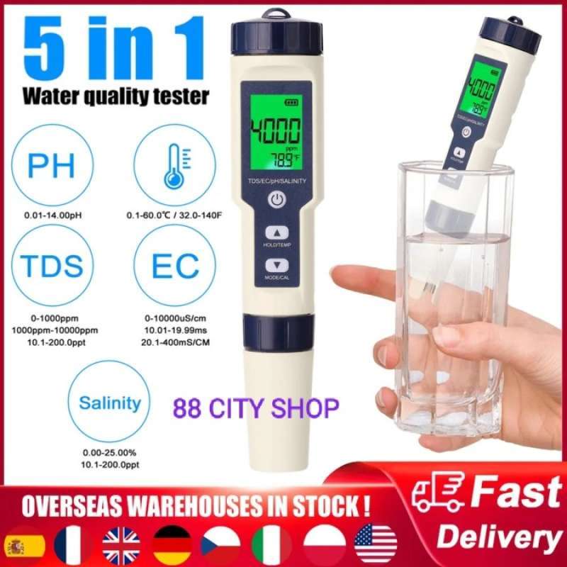 Promo SALINITY METER DIGITAL SALINITAS TESTER SALINOMETER SALT METER ...