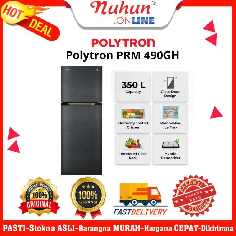 Jual Kulkas 2 Pintu Polytron PRM 490GH di Seller Nuhun Online - Nuhun ...
