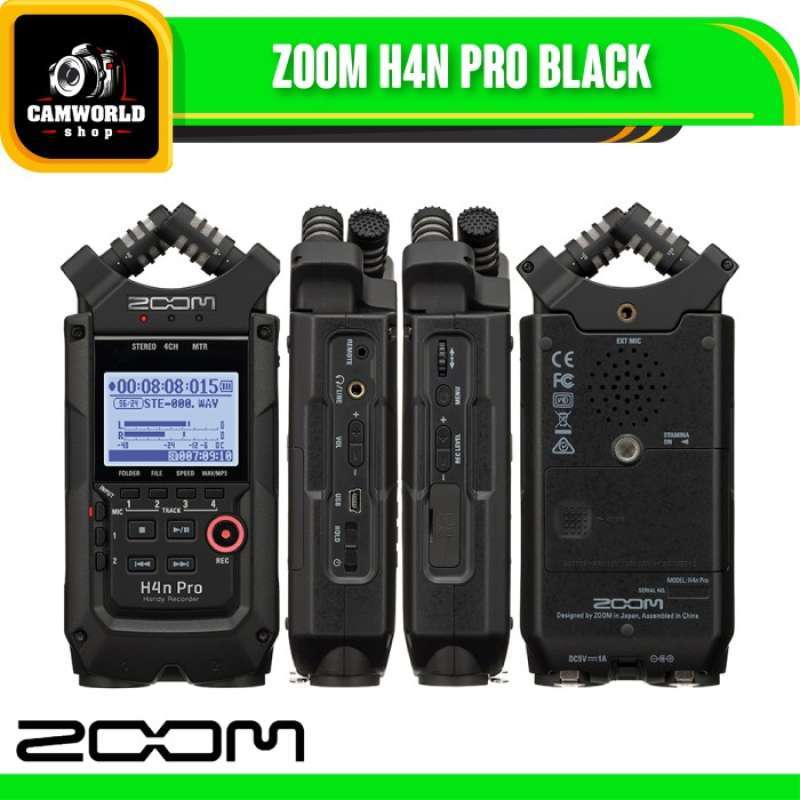 Promo ZOOM H4N PRO 4-INPUT / 4-TRACK HANDY RECORDER - XIONSTORE Diskon ...
