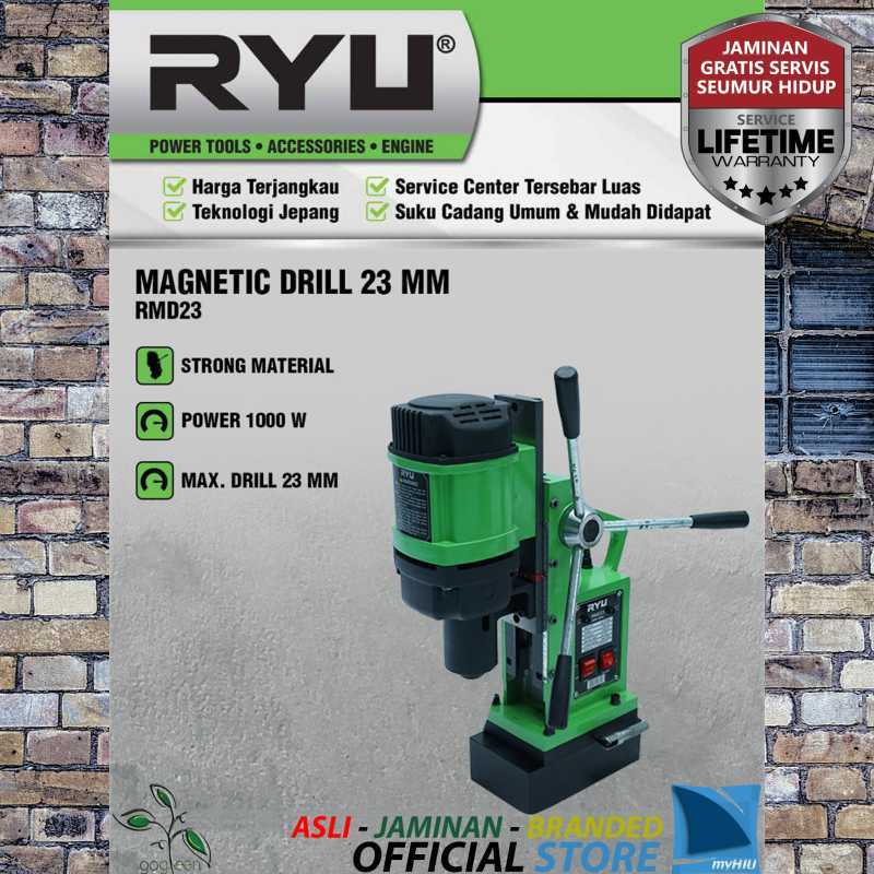 Jual Mesin Bor Besi Baja Up To 23 Mm 1000 Watt 300 Rpm Bermagnit ...