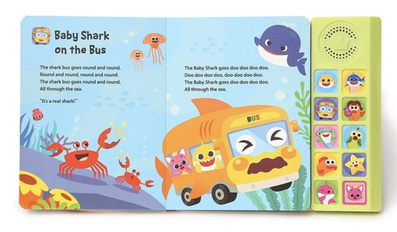 Promo PINKFONG BABY SHARK SING-ALONGS 10 BUTTON SOUNDBOOK FOR TODDLERS ...