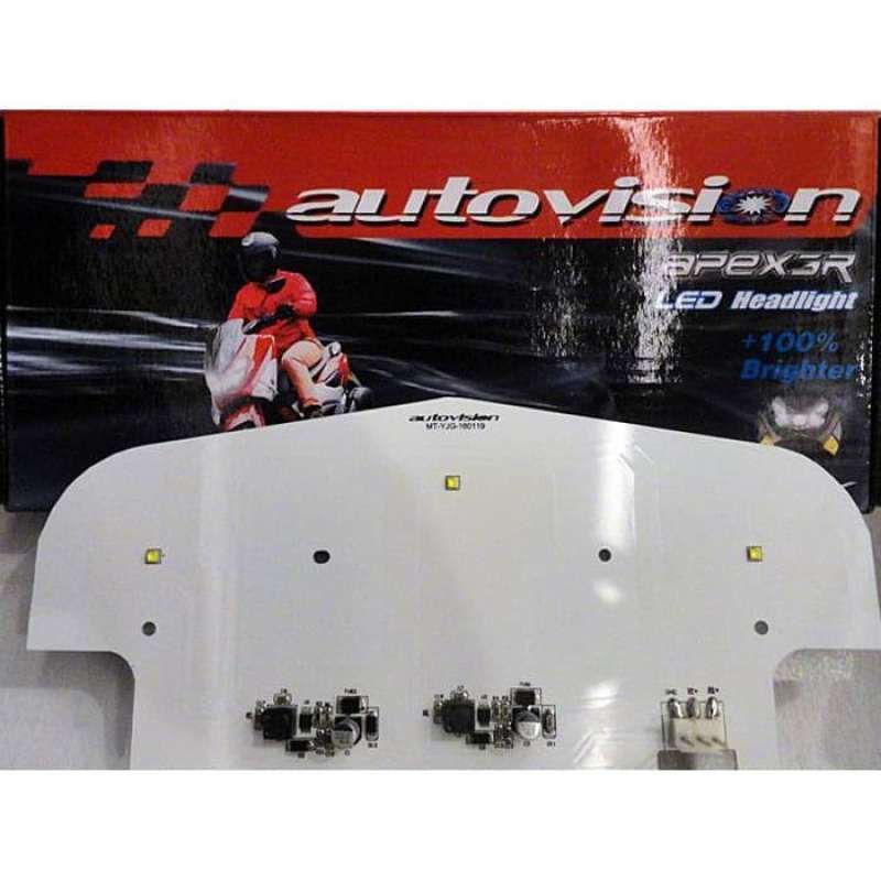 Promo LAMPU LED N-MAX NMAX AUTOVISION GEN2 PUTIH HEADLAMP HEADLIGHT ...