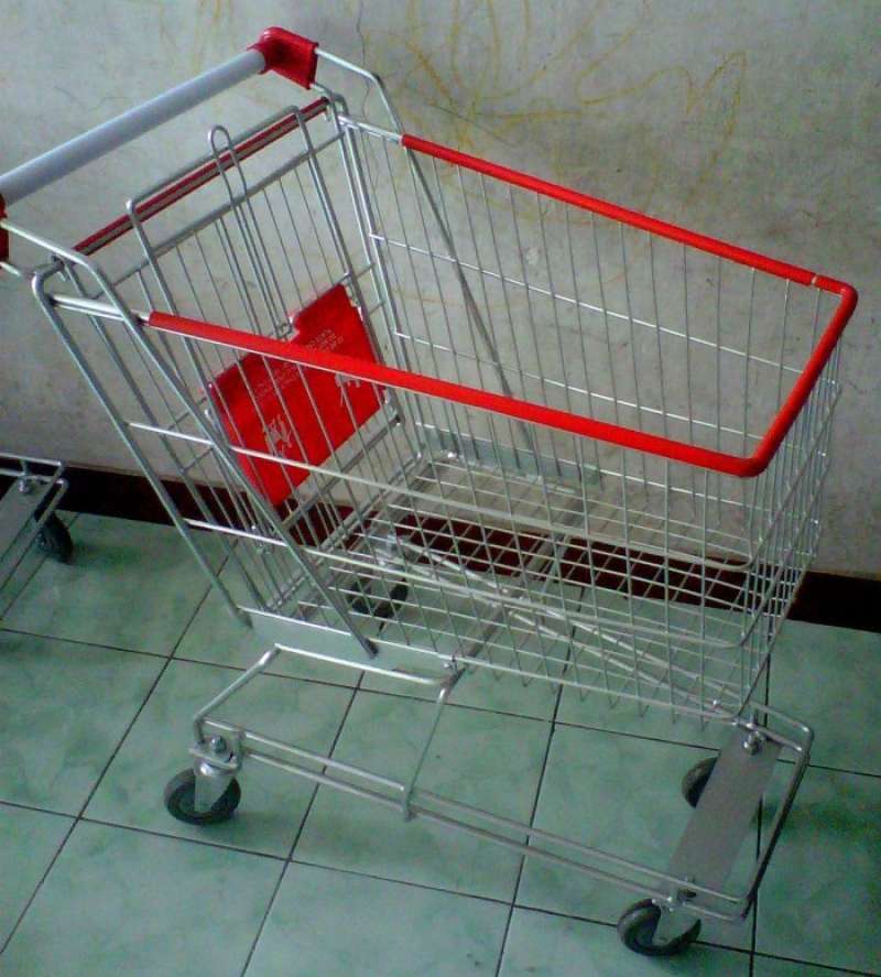 Promo Trolley Supermarket 100 Liter Diskon 23% Di Seller Sumber Rezeki ...