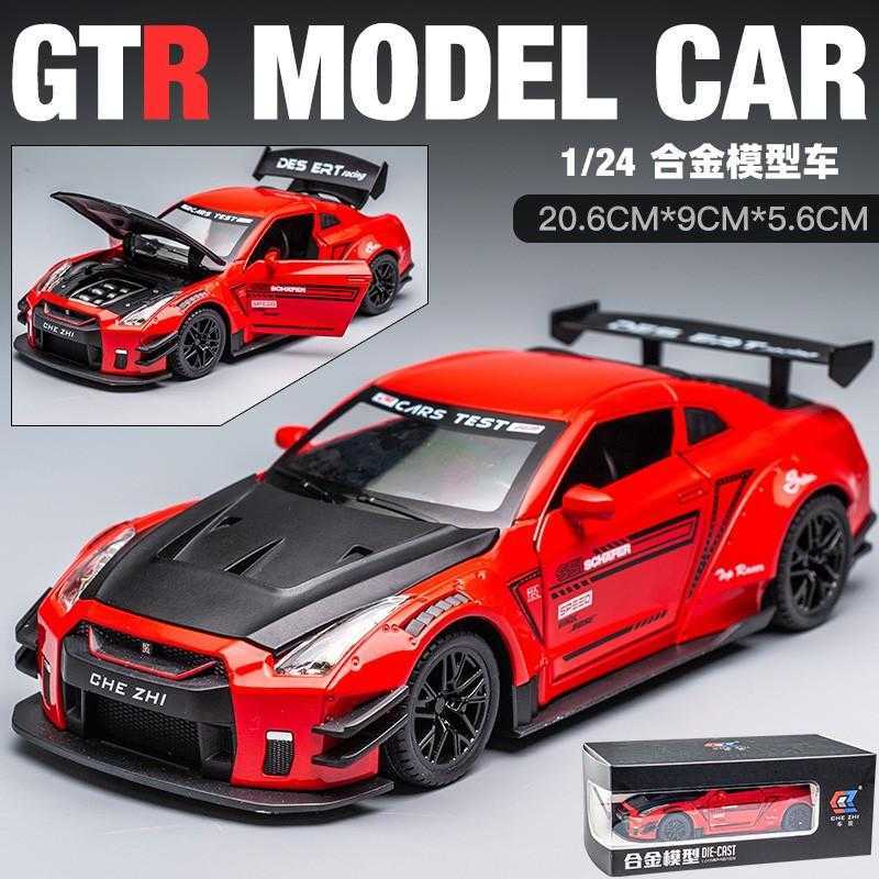 Jual Diecast Nissan GTR R35 Ukuran Besar Skala 1:24 Mobil JDM Koleksi ...