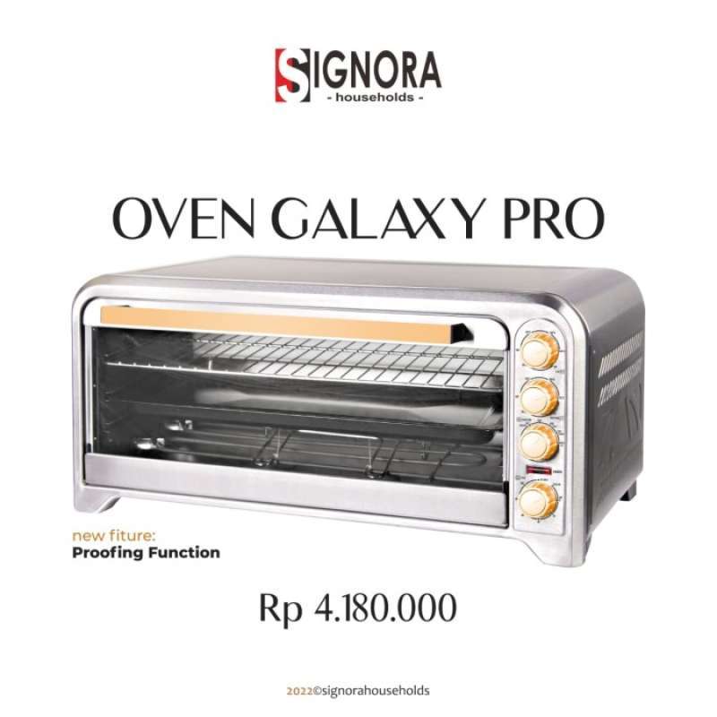 Promo Signora Oven Galaxy Pro 75 Liter Dengan Fungsi Proofing Diskon 23 ...