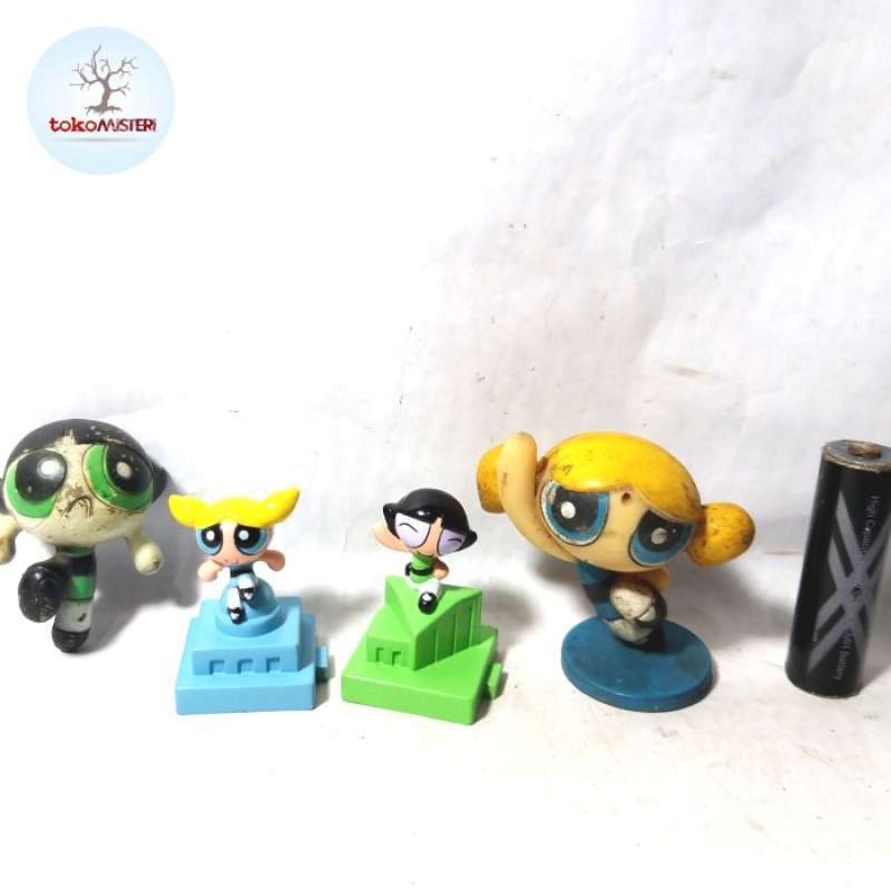 Jual Power Puff Buttercup Bubbles Powerpuff Girls Cartoon Network Cn