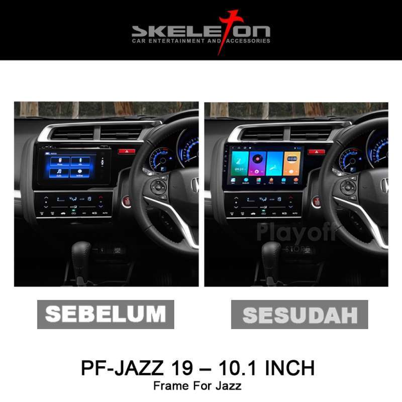 Promo Frame Head Unit 9 dan 10 inch Skeleton for Jazz - 10 Inch Diskon ...