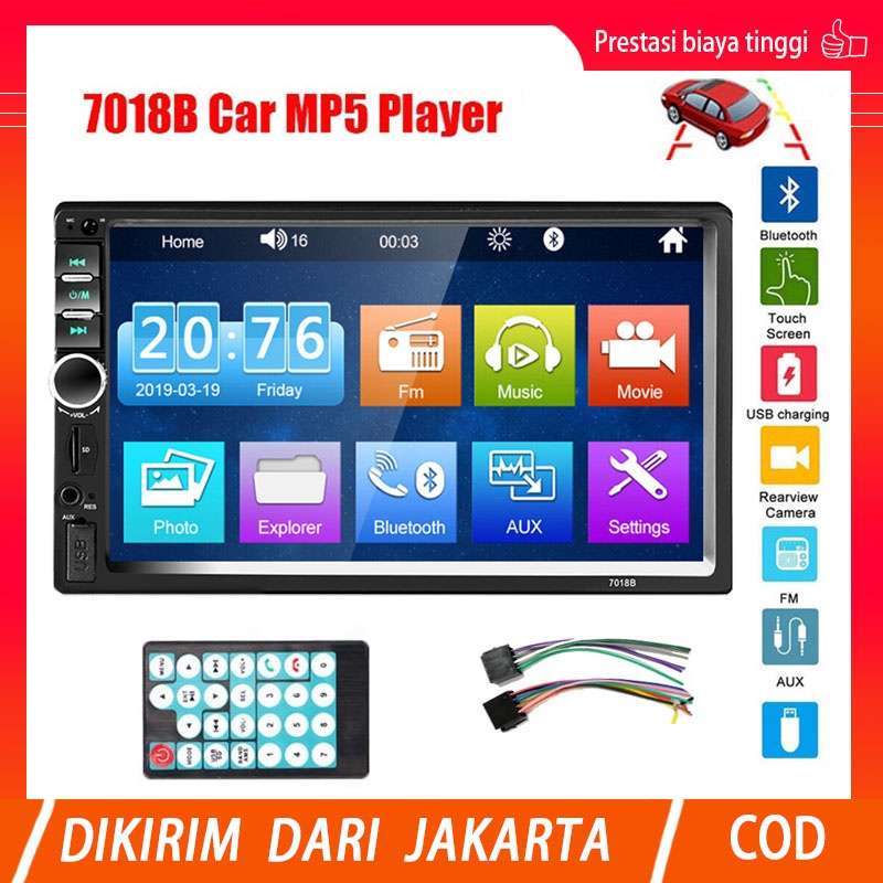 Promo Pengiriman Dari Jakarta7018B Head Unit Android Double Din 7 I ...