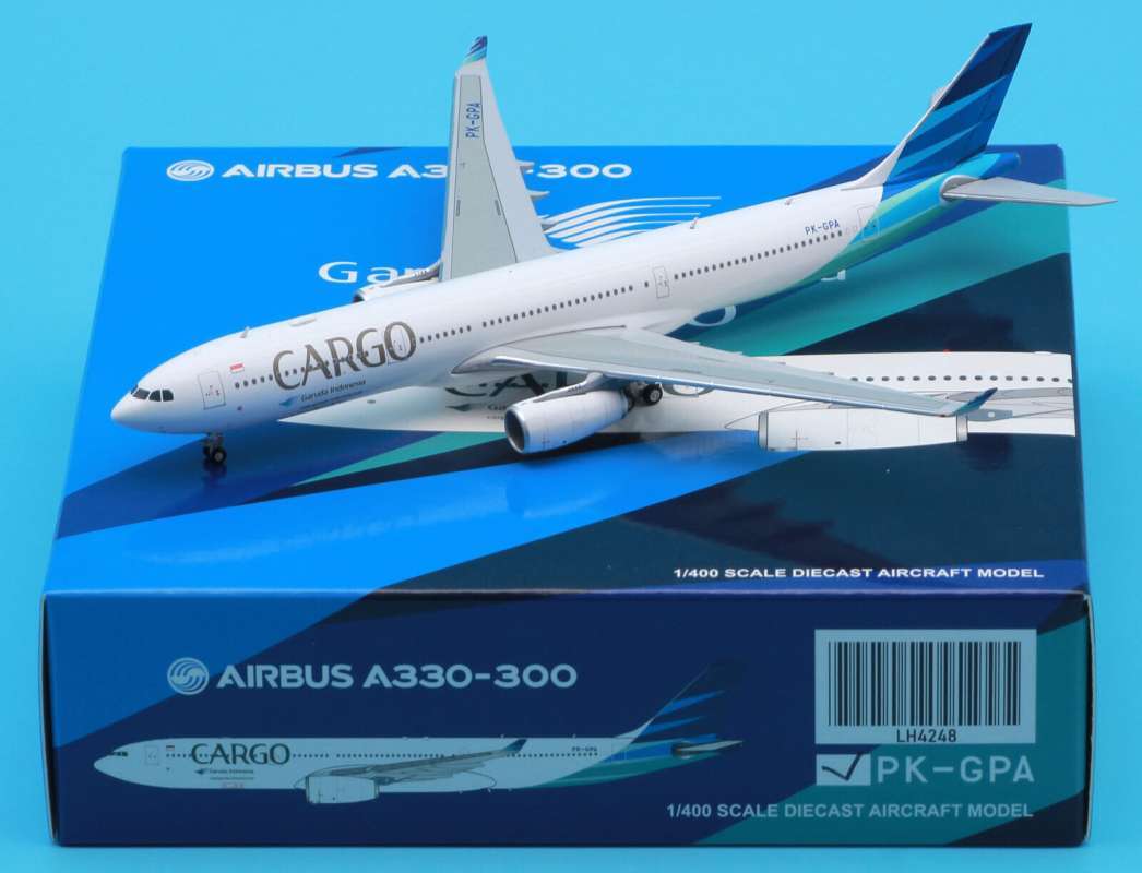 Promo JC Wings Garuda Indonesia Cargo Title Airbus A330-300 LH4248 1/ ...
