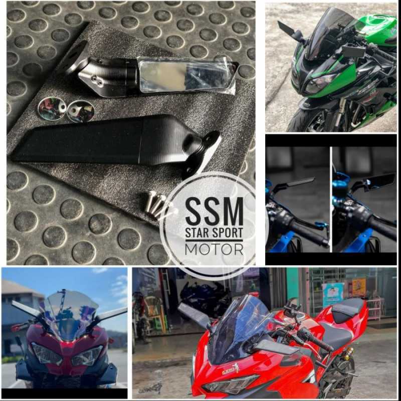 Promo SPION STEALTH MODEL RIZOMA YAMAHA R15 R 25 R6 Diskon 33% di ...