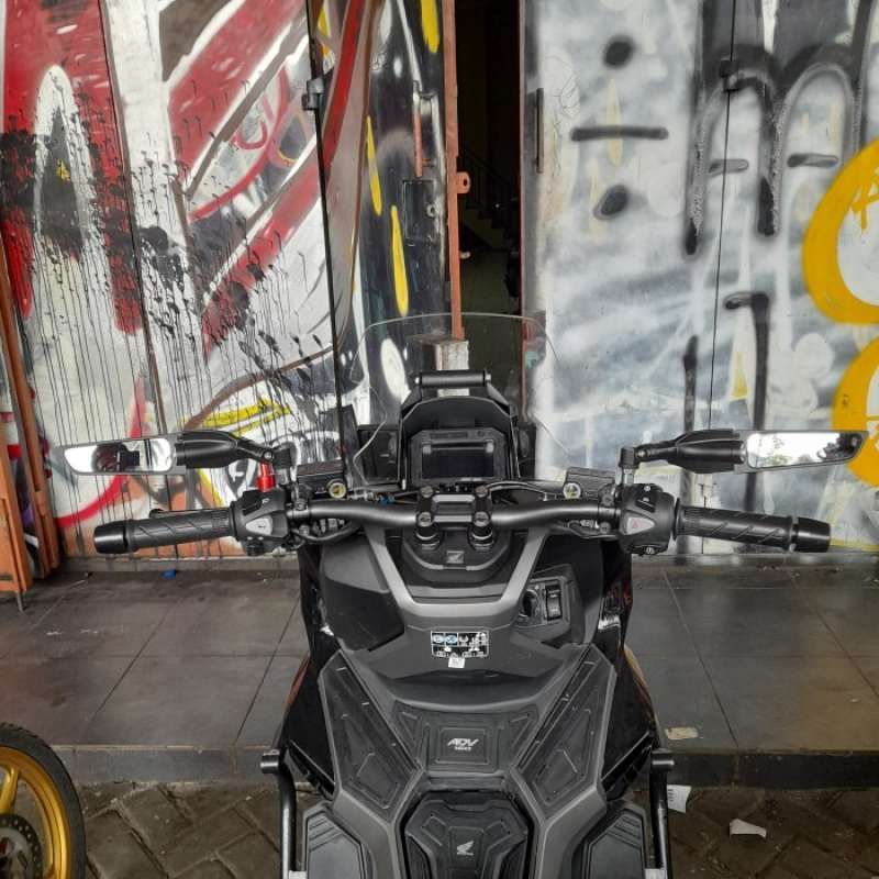 Promo Spion winglet spion ADV NMAX BEAT MIO SCOOPY Bahan full besi CNC ...