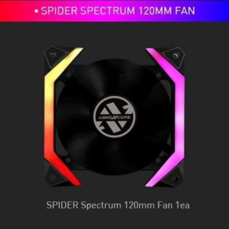 Jual Abkoncore Spider Spectrum Fan Case Casing Argb 6 Pin Pc Komputer ...